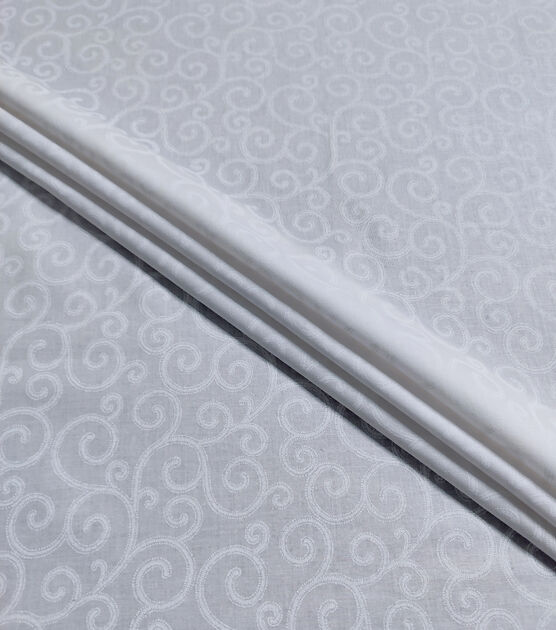 Tonal Scrolls Cotton Fabric By Keepsake Calico Joann