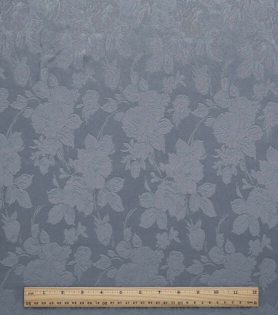 Blue Floral Jacquard Fabric By Casa Collection Joann