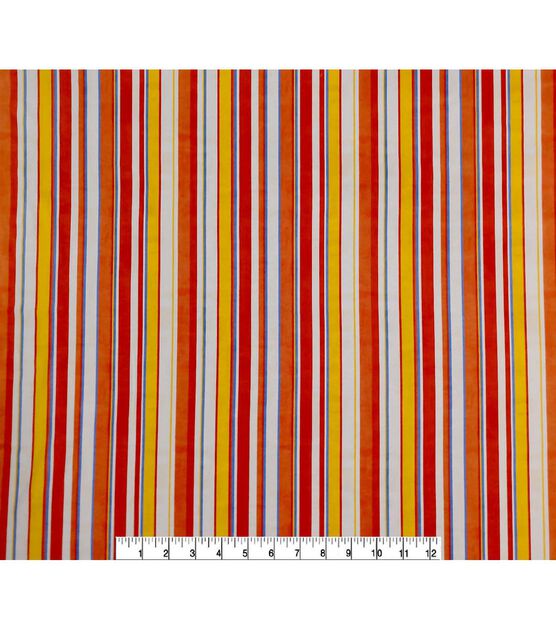 Red And Orange Stripes Super Snuggle Flannel Fabric Joann