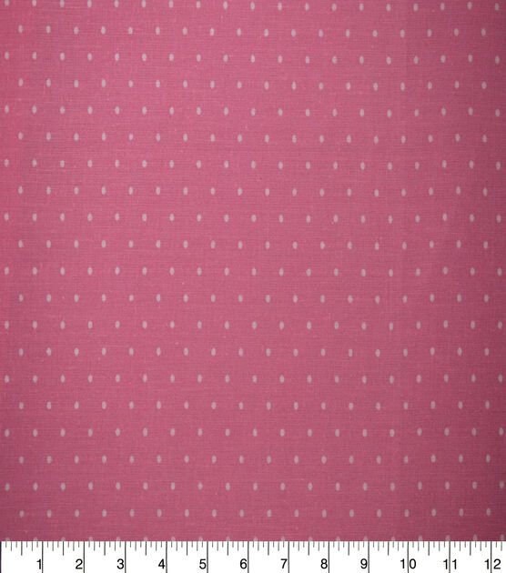 Dotted Pink Quilt Cotton Fabric By Quilters Showcase Joann