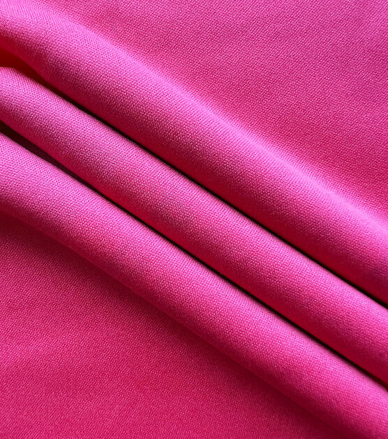 Hot Pink Costume Interlock Knit Fabric By The Witching Hour Joann