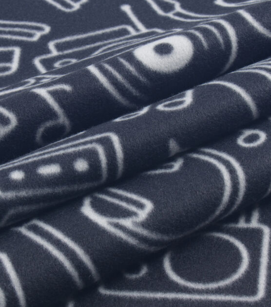 Instrument Toss Blizzard Prints Fleece Fabric Joann Mexico