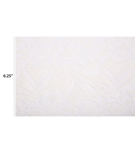 625 White Stretch Lace Trim By Simplicity Joann