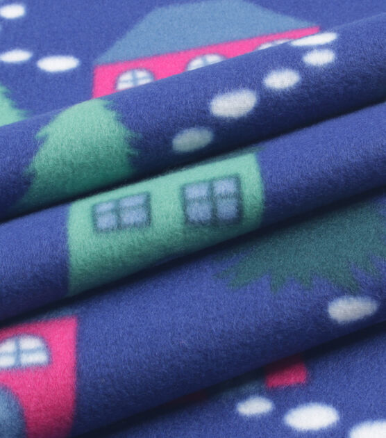 Home Sweet Home Blizzard Prints Fleece Fabric Joann