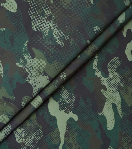 Eddie Bauer Green Camo Plainweave Fabric Joann