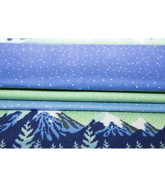 Multi Color Pixal Landscape Super Snuggle Flannel Fabric Joann