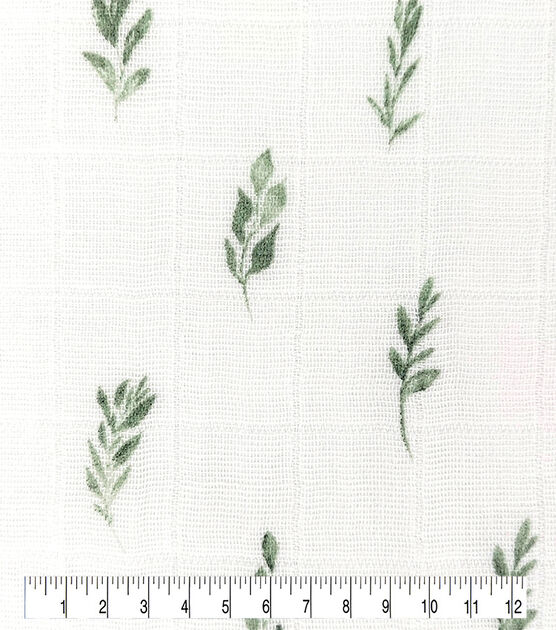Fresh Picked Leaves Swaddle Nursery Fabric By Lil Pop Joann