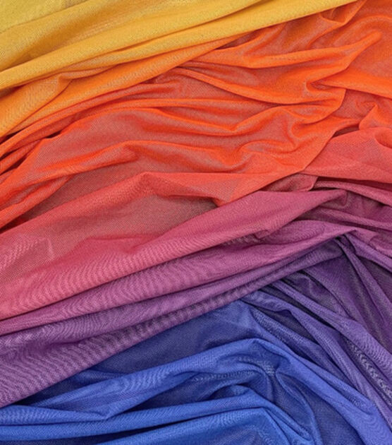 Purple Ombre Mesh Knit Fabric Joann