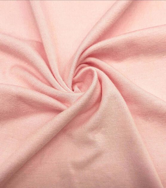 Light Pink Rayon Spandex Knit Fabric Joann