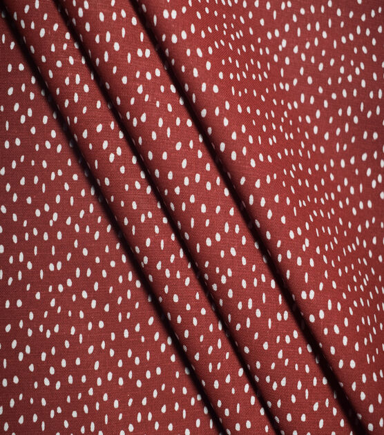 Speckled Dots On Red Quilt Cotton Fabric By Quilters Showcase Joann
