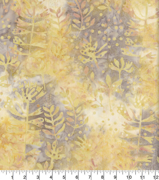 Garden Life Neutral Batik Cotton Fabric Joann