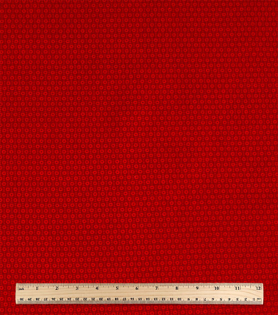 Dots On Red Quilt Cotton Fabric By Keepsake Calico Joann