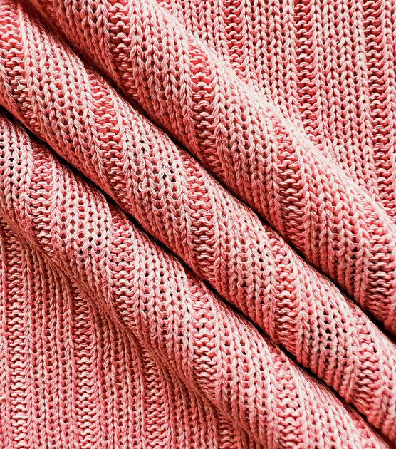 Pink Sweater Knit Fabric By Pop Joann
