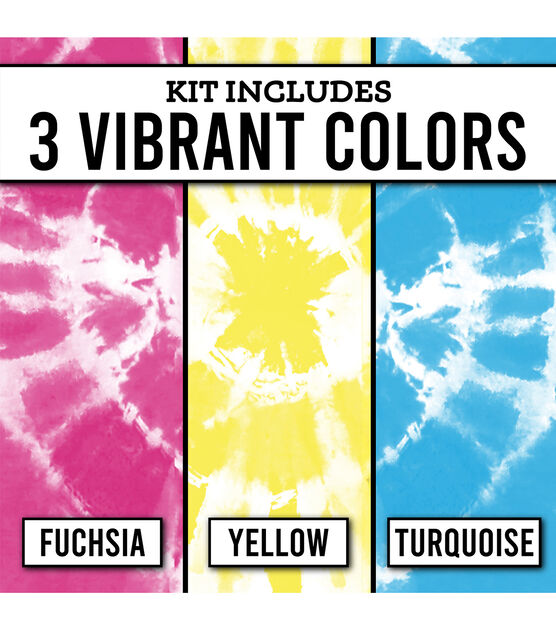 Tulip 33ct Spin Art Fabric Tie Dye Kit Joann