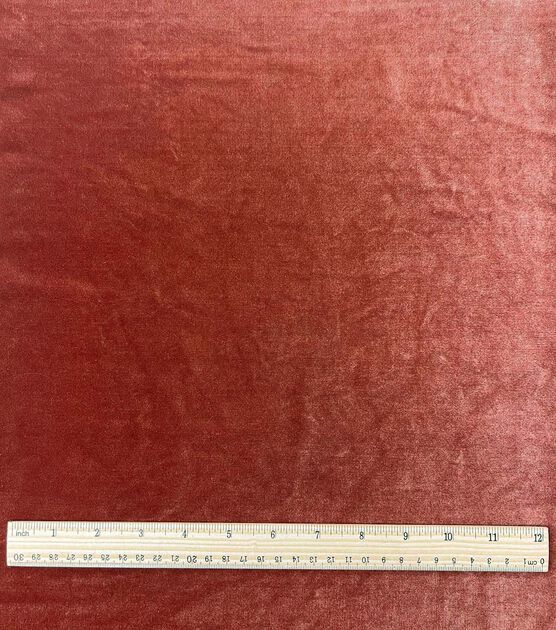 Orange Luster Velvet Fabric Joann