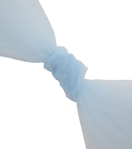 Matte Light Blue Tulle Fabric Joann