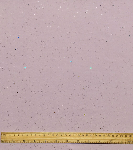 Black Sparkle Silver Interlock Knit Fabric By Pop Joann