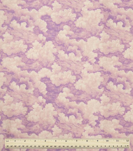 108 Wide Pink Cloud Blender Flannel Fabric Joann