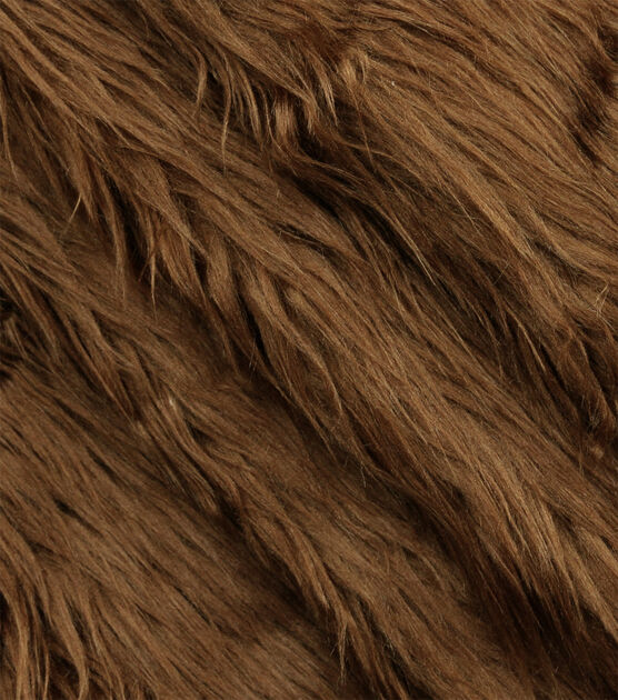 Dark Brown Husky Faux Fur Fabric Joann