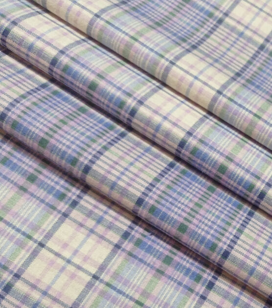 Eddie Bauer Bone Plaid Flannel Prints Fabric Joann