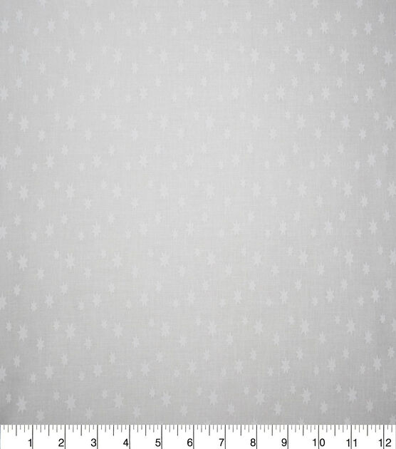 White Stars Quilt Cotton Fabric By Quilters Showcase Joann Thailand