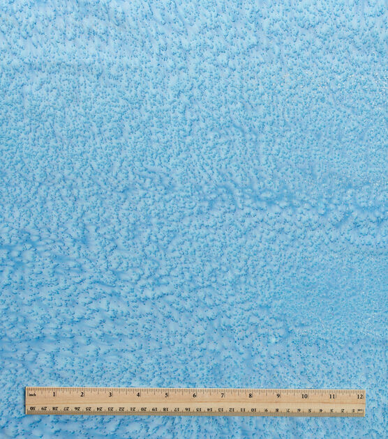 Blue Tonal Batik Metallic Cotton Fabric Joann