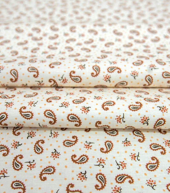 Red Paisley On White Quilt Cotton Fabric By Keepsake Calico Joann