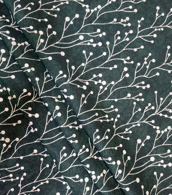 Green Woodsy Cotton Canvas Fabric Joann