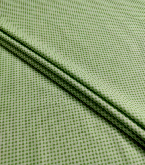 Green Gingham Cotton Fabric By Keepsake Calico Joann