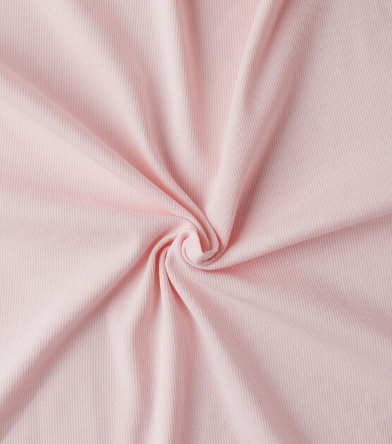 Juicy Couture Light Pink Rib Knit Fabric Joann