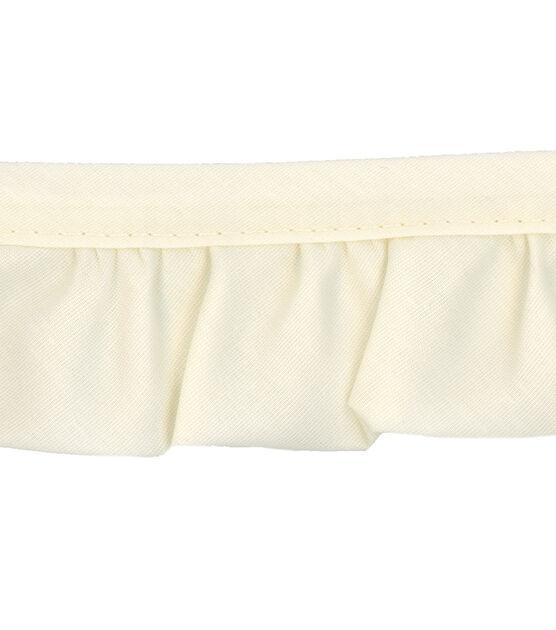 Simplicity Quilt Binding Ruffled Trim 2 Oyster Joann