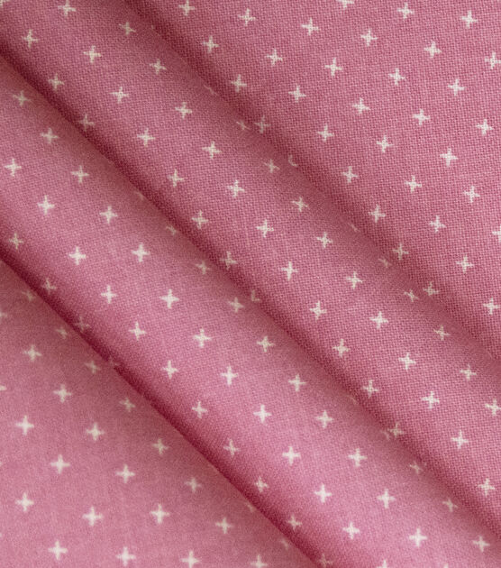 Pink Geometric Cotton Fabric By Keepsake Calico Joann
