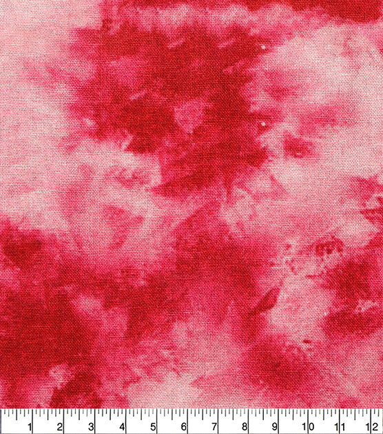 18 X 21 Pink Tie Dye Cotton Fabric Quarter 1pc By Keepsake Calico Joann