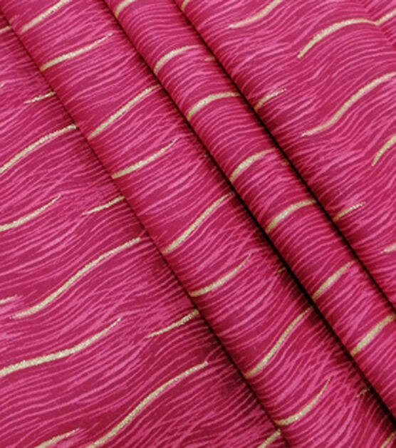 Red Wavy Lines Quilt Glitter Cotton Fabric By Keepsake Calico Joann