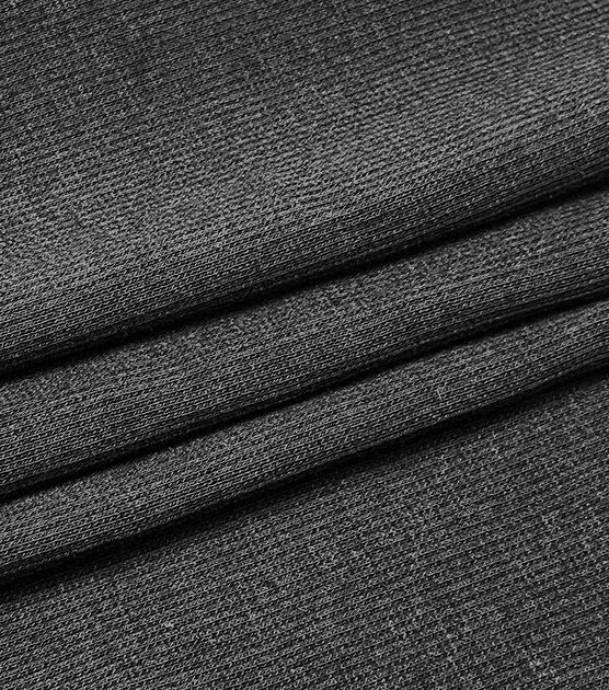 Juicy Couture Black Rib Knit Fabric Joann