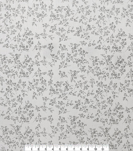 Gray Vines Quilt Cotton Fabric By Keepsake Calico Joann