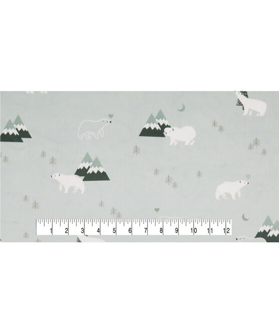Arctic Bears And Trees Nursery Soft And Minky Fabric By Lil Pop Joann