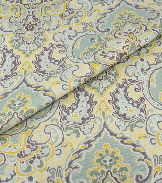 Stitch And Sparkle Spa Medallion Duck Cotton Canvas Fabric Joann