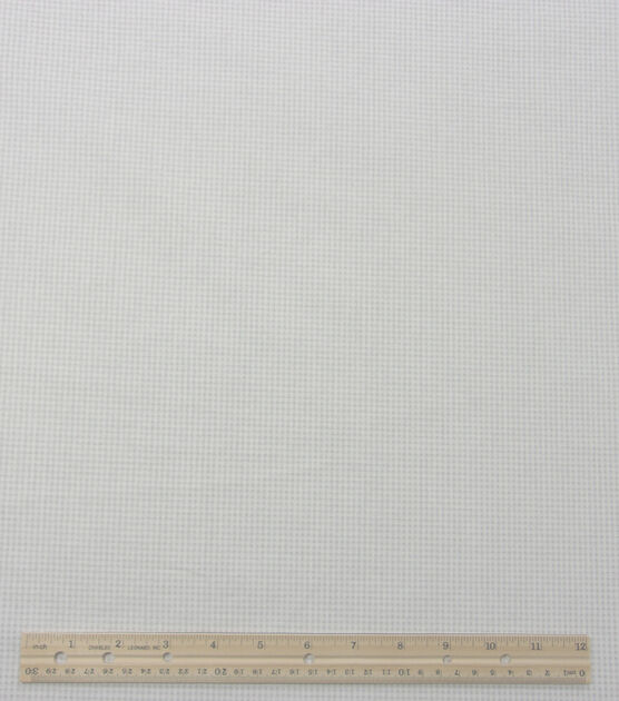 White Gingham Quilt Cotton Fabric By Quilters Showcase Joann
