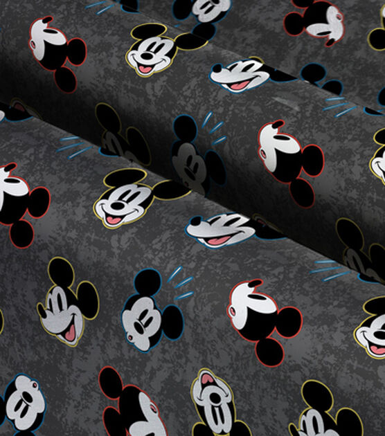 Mickey Retro Wash Disney Cotton Fabric Joann