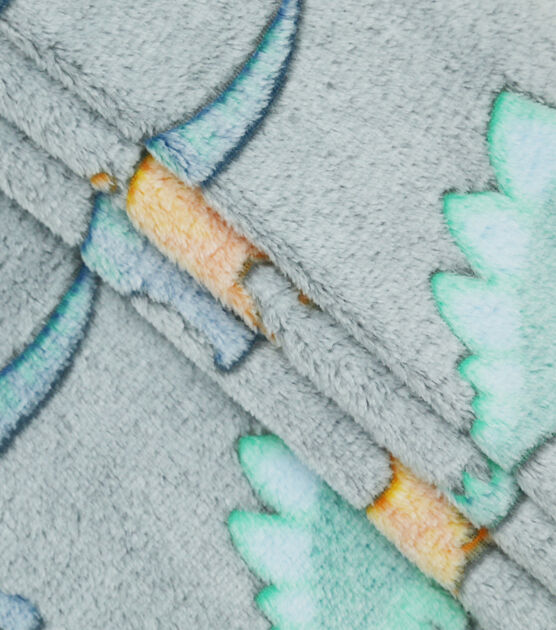 Sew Lush Dino Embossed Fleece Fabric Joann
