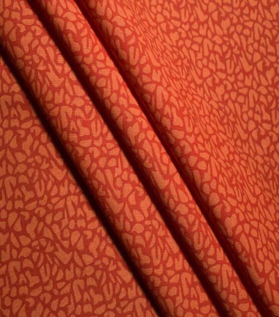 Orange Textured Blender Cotton Fabric By Quilters Showcase Joann