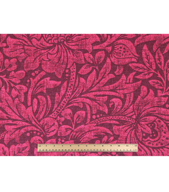 Flowery Brick Cotton Canvas Fabric Home Essentials Joann
