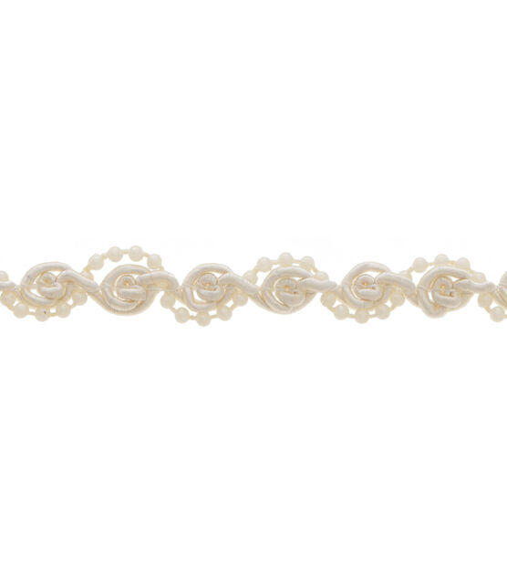 Simplicity Pearl Gimp Trim Cream Joann
