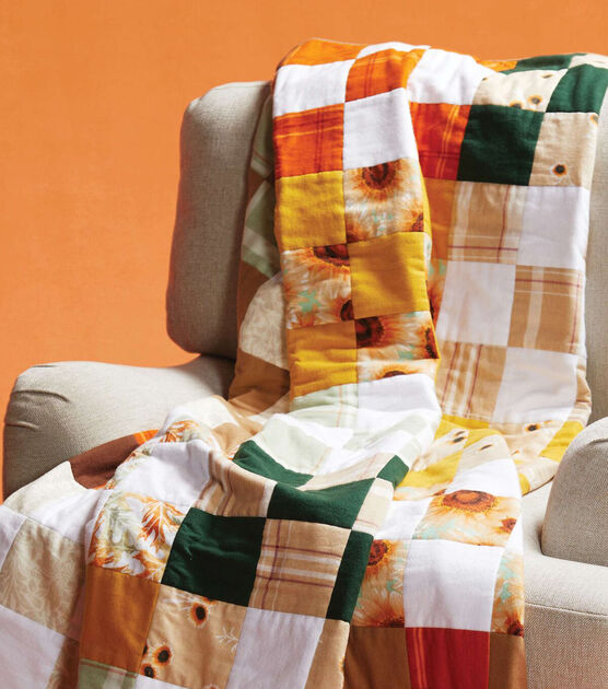 Gradient Leaves On White Super Snuggle Flannel Fabric Joann