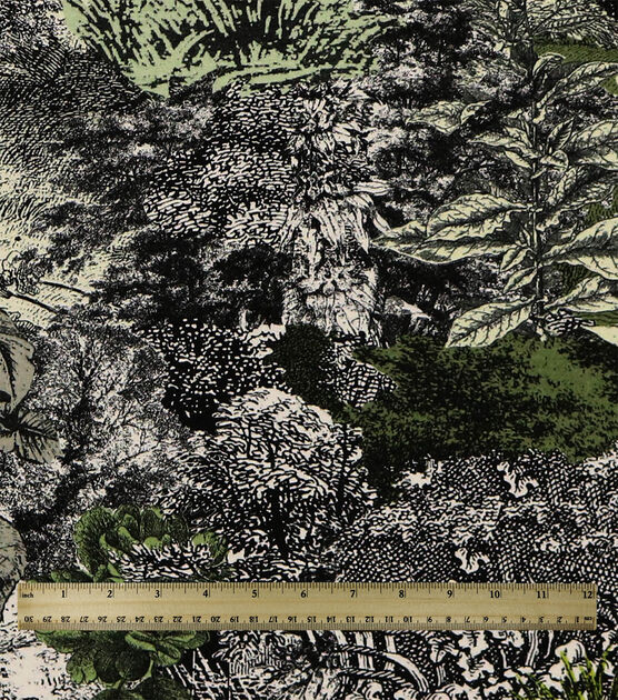 Gray Sketched Landscape Super Snuggle Flannel Fabric Joann
