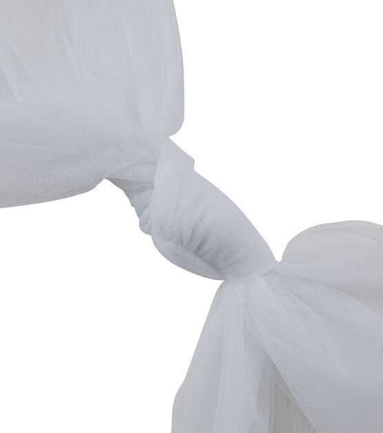 White Nylon Mesh Fabric Joann