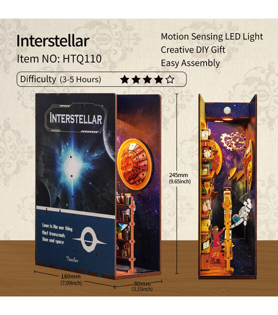 95 Diy Interstellar Bookend Led Puzzle Joann