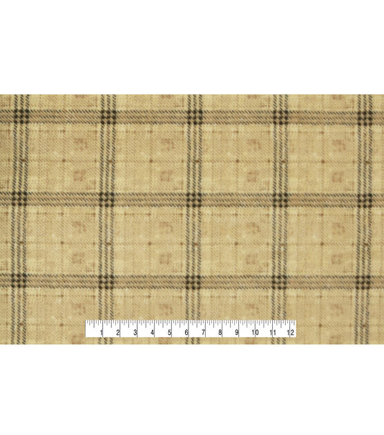 Plaid Luxe Fleece Fabric Joann