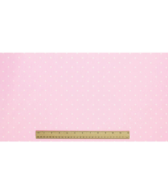 Small Dots On Blue Soft And Minky Fleece Fabric Joann